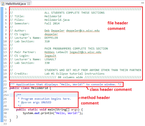 Eclipse IDE Editing A Project