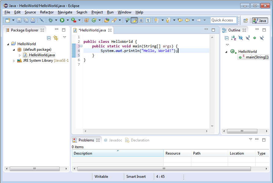 Eclipse IDE Editing A Project
