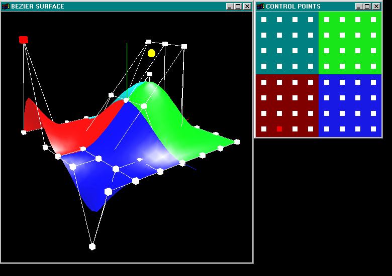 Bezier Surface Modeling Program