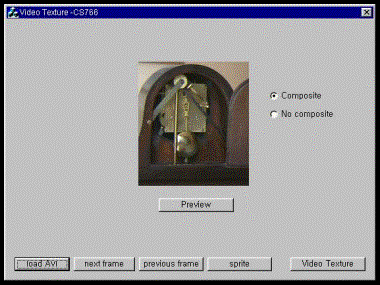 Video Texture - Final project report in CS766, fall 2001